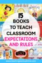 15 Books to Teach Classroom Expectations for Back to School - Teaching ...